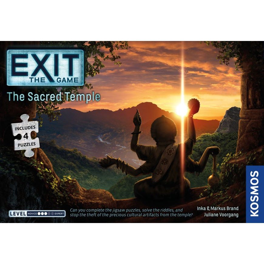 Exit: Sacred Temple + Puzzle | Spielbound Board Game Cafe