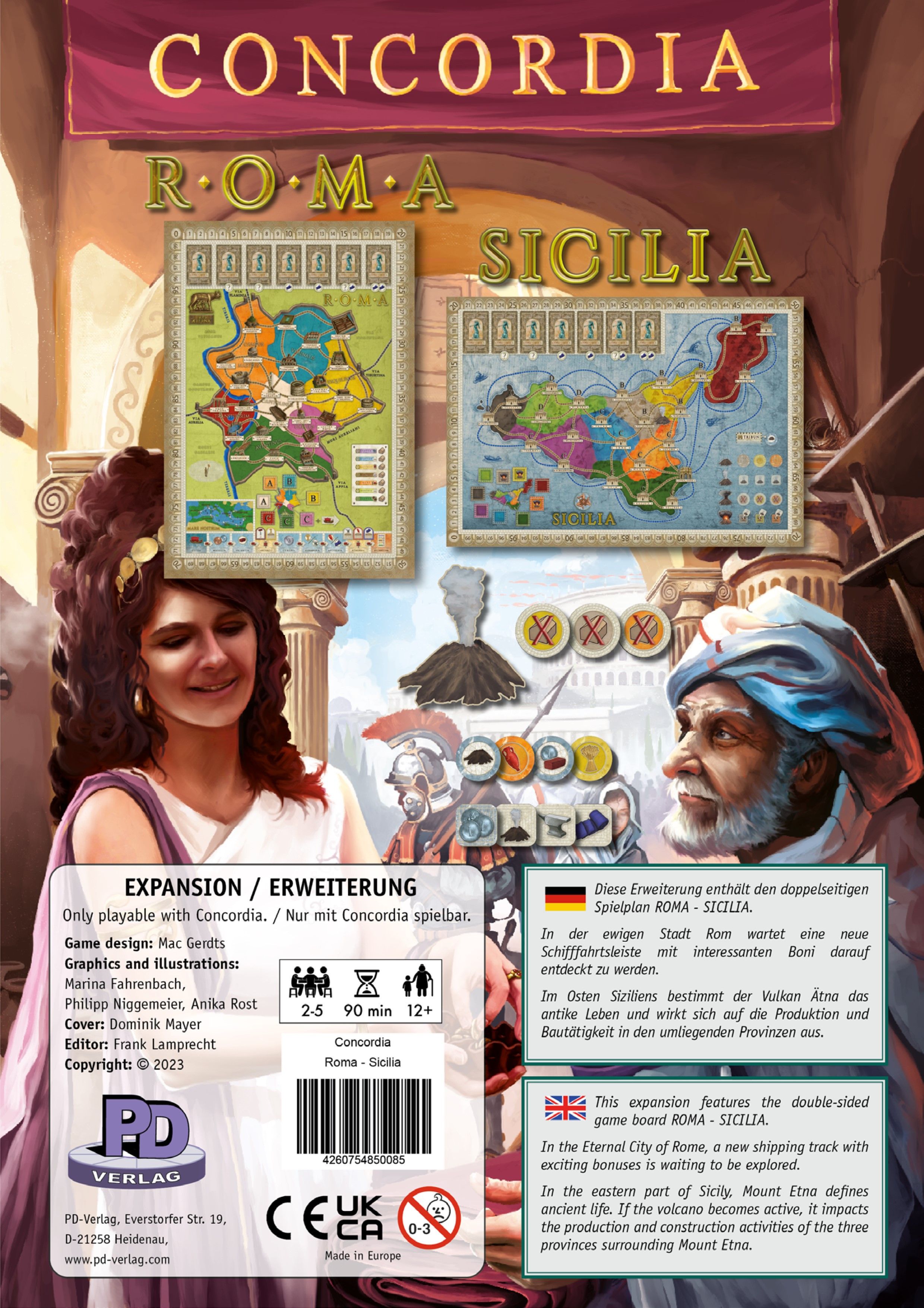 Concordia: Roma/Sicilia expansion | Spielbound Board Game Cafe