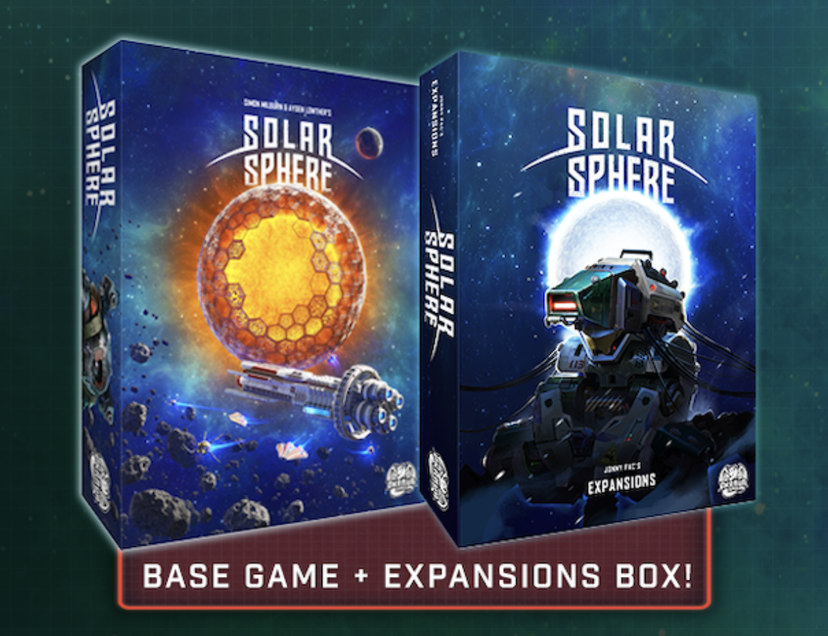 Solar Sphere plus Expansions and KS Promo Pack | Spielbound Board Game Cafe